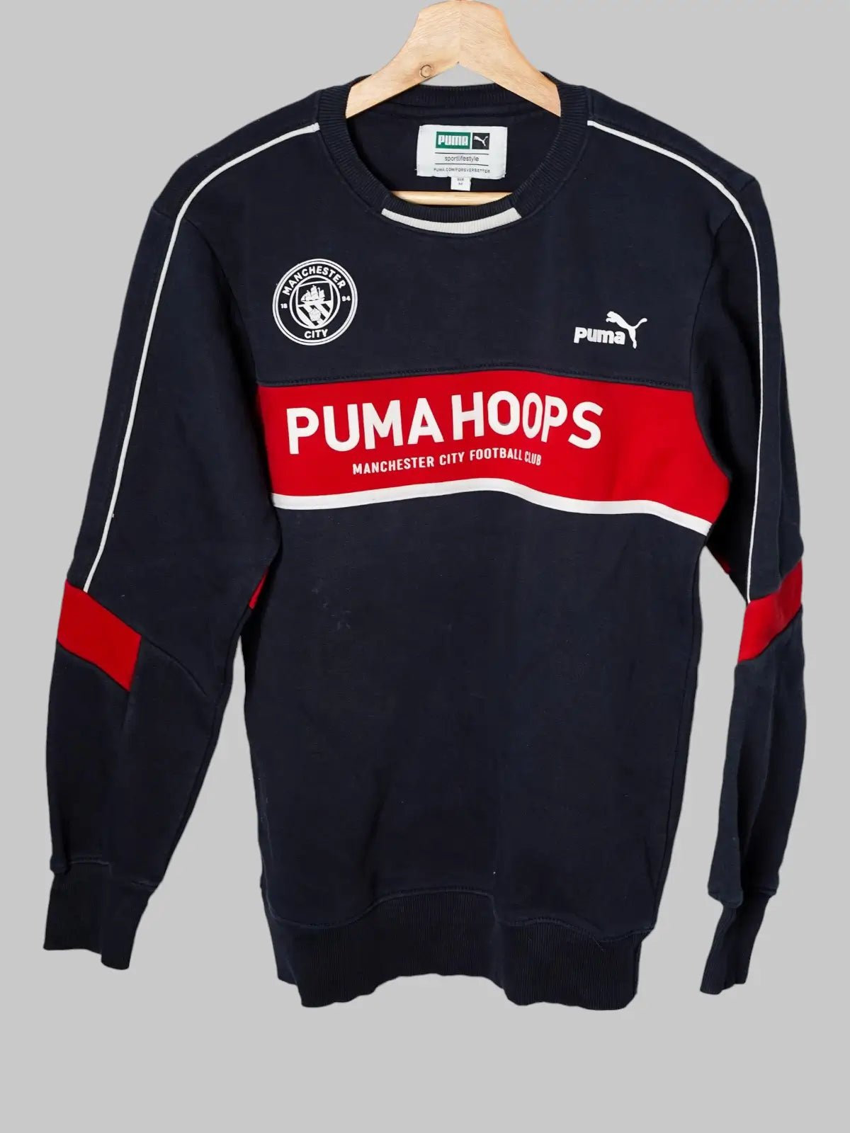Manchester City Puma Hoops Sweater (M) Puma – First11